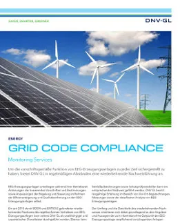 Grid Code Compliance Monitoring Service